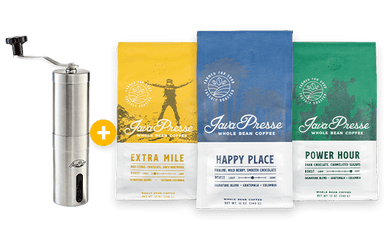 Buy Our #1 Rated Manual Burr Coffee Grinder - JavaPresse Coffee Company